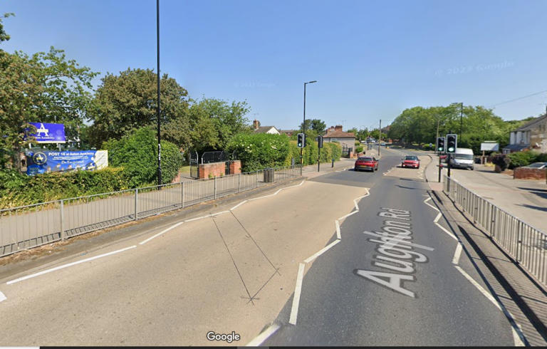 Woman freed from car by firefighters and taken to hospital after crash ...