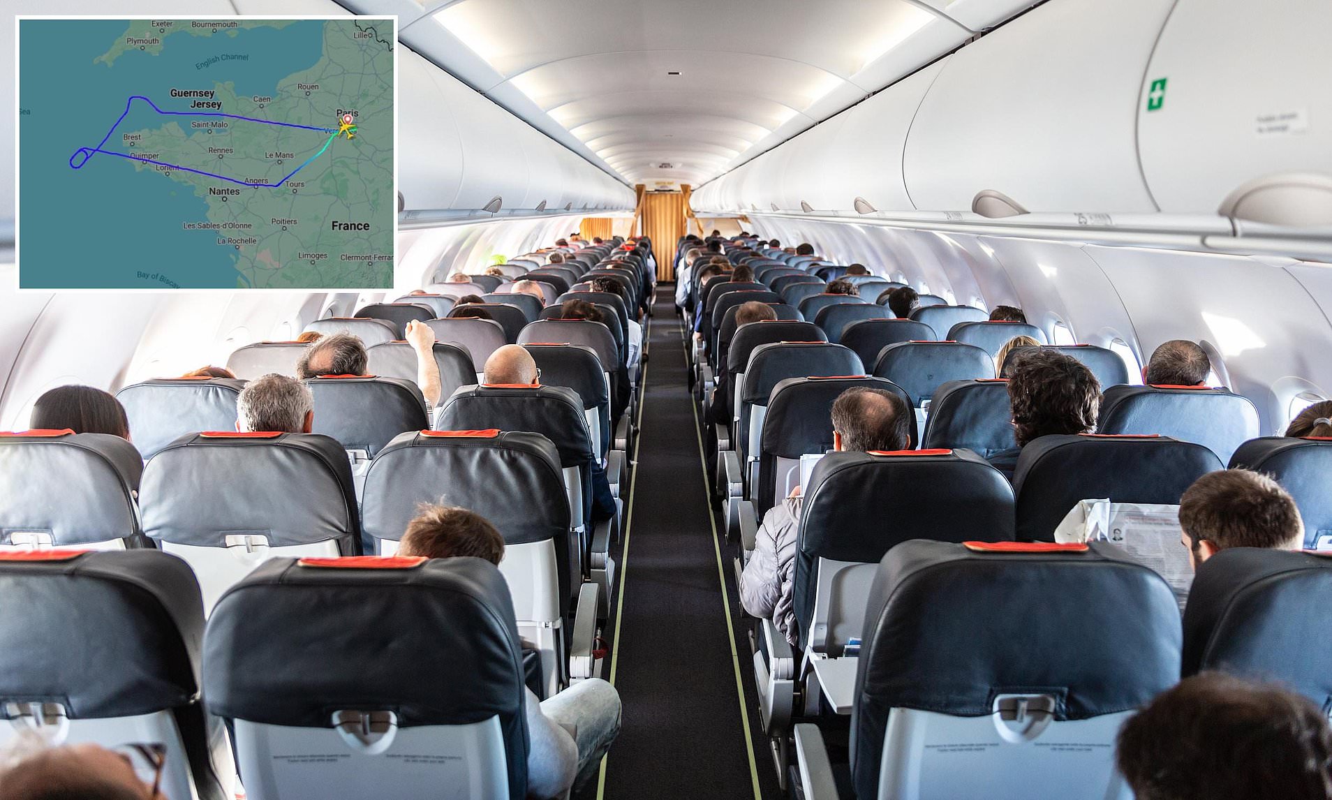 Plane is forced to return home two hours into its flight after ...