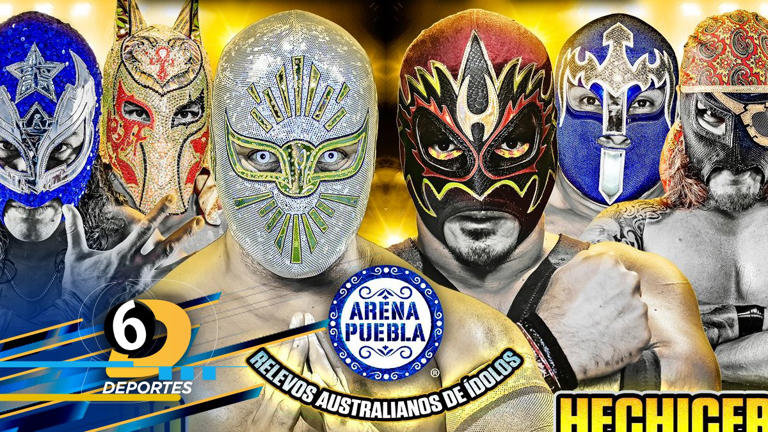 Cartelera Homenaje a Dos Leyendas del CMLL en la Arena Puebla 2025