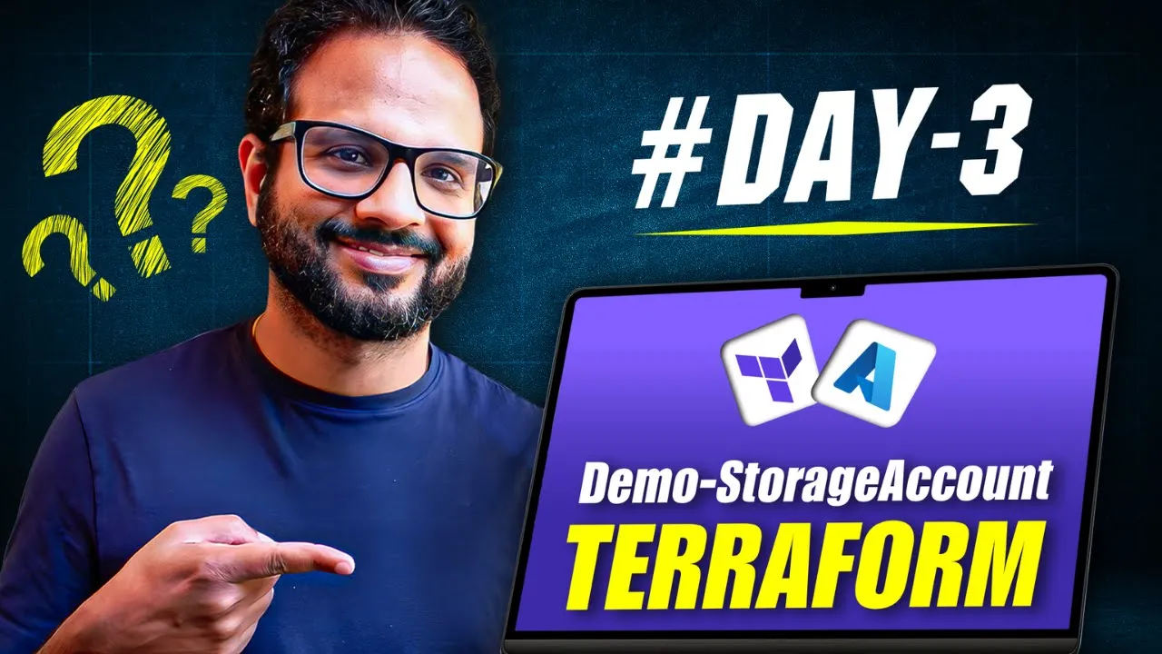 Day 3/28: Create an Azure Storage Account Using Terraform (It's Easy)