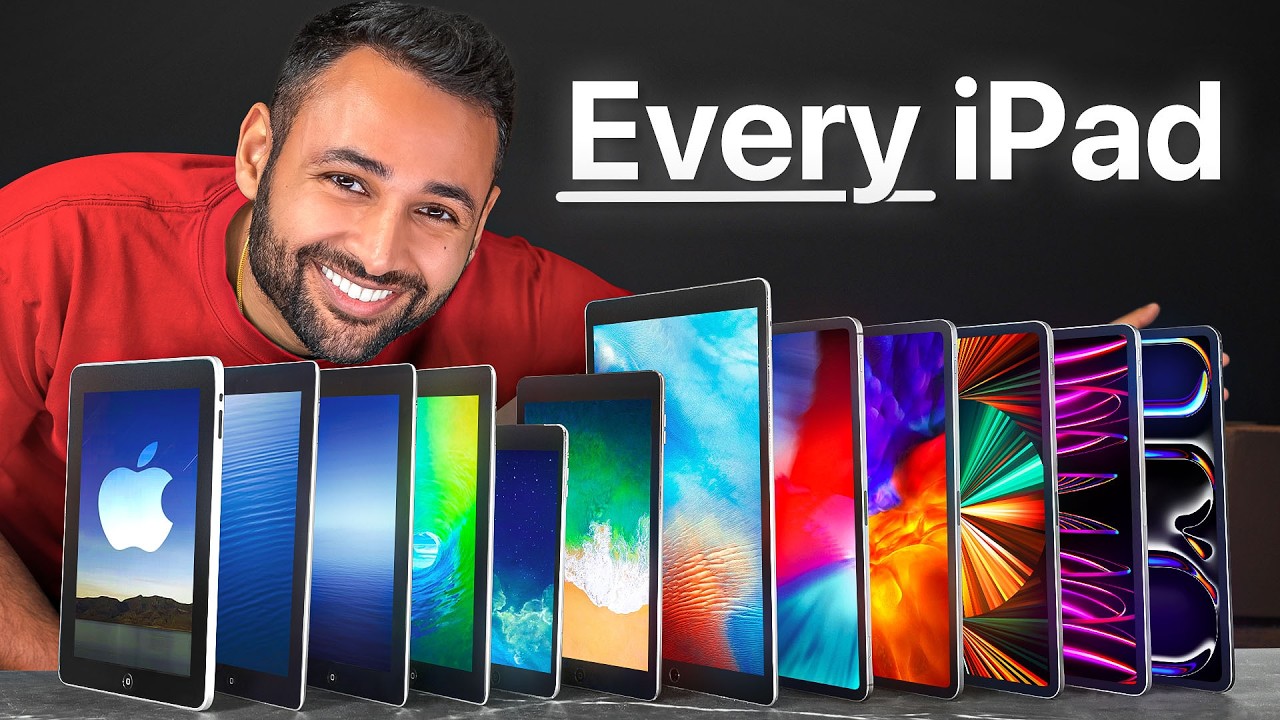 I Bought Every iPad Ever!
