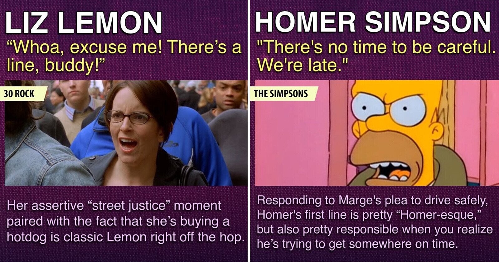 12 Roasts, Jokes and Zingers from Iconic Characters