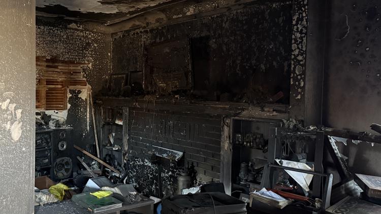 Parma home damaged in fire, mom and her child rescued