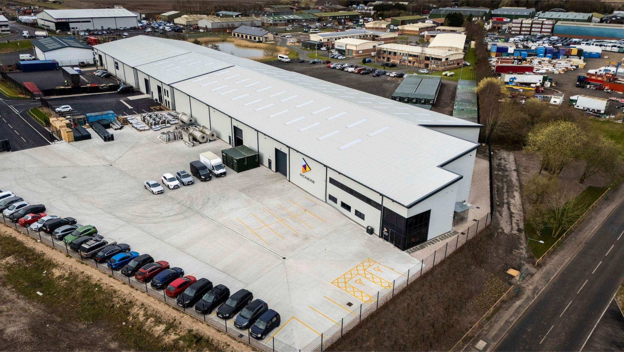 Government minister opens new headquarters for UK export champion Inciner8