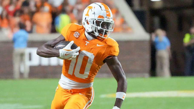 WR, Mike Matthews Listed As a Breakout Player in 2025 for Tennessee ...