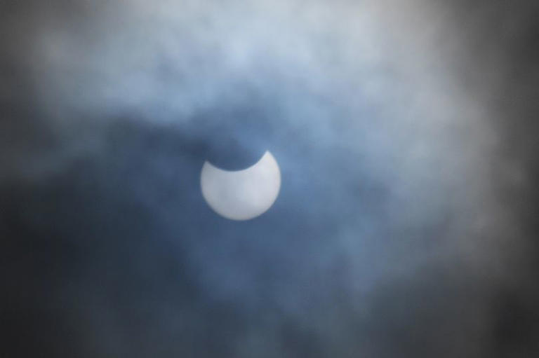 Exact time to see partial solar eclipse in UK as sun has piece 'taken out'