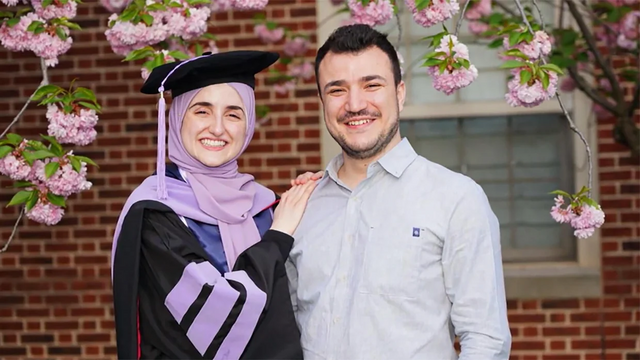 Mahmoud Khalil's wife on pro-Hamas accusations against Columbia ...