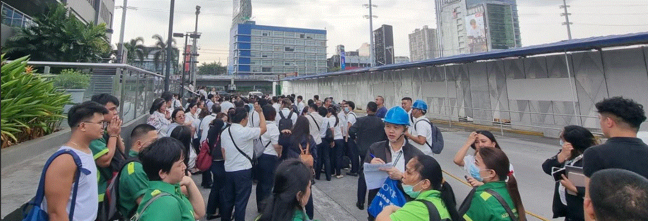 Bomb threat disrupts OVP operations