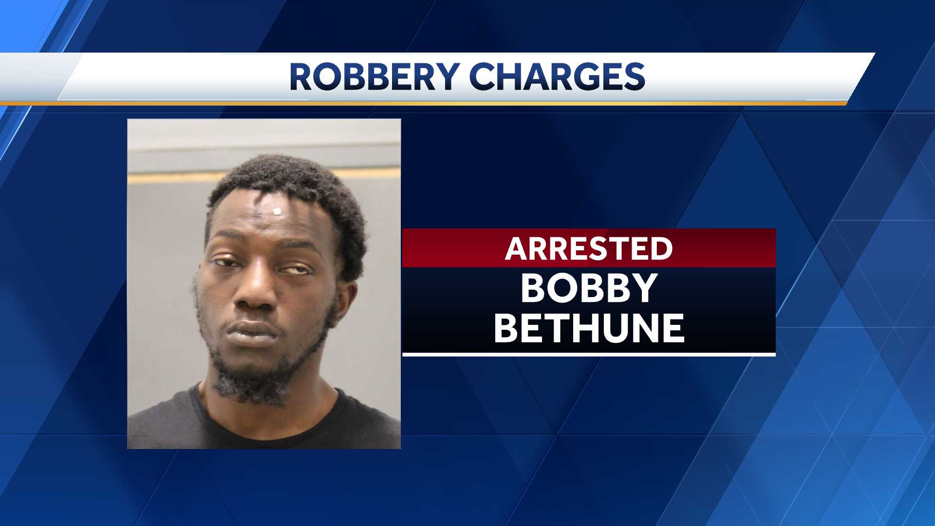 Burlington man arrested following series of robberies, police say
