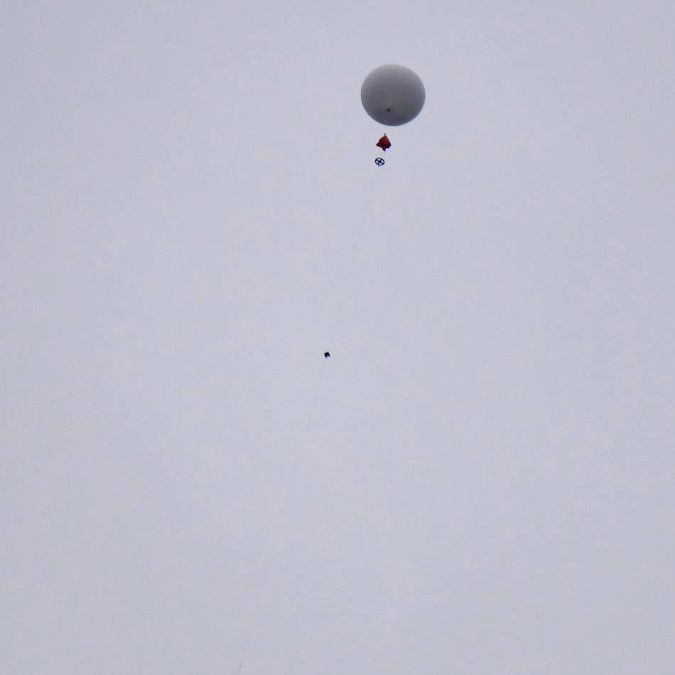 Und der Ballon flog und flog – bis nach Litauen