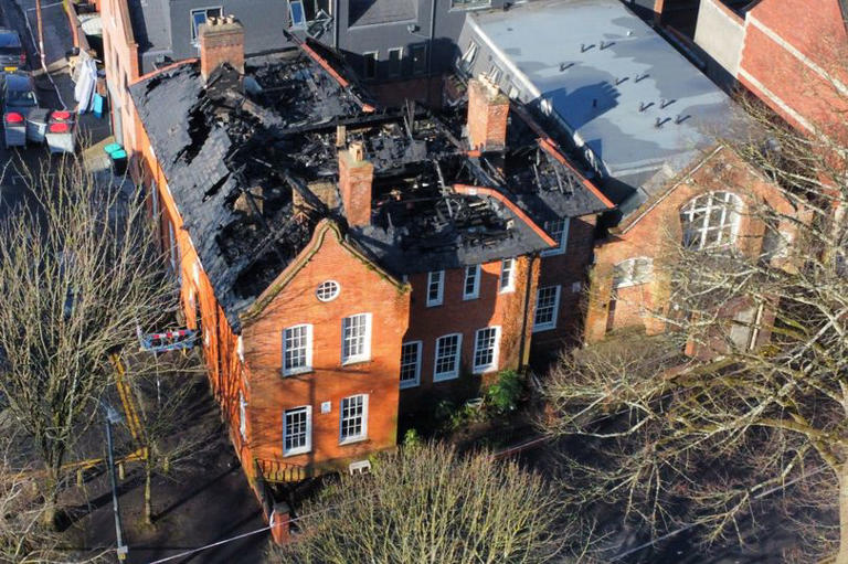 Update on building damaged in city centre fire that left 21 people homeless