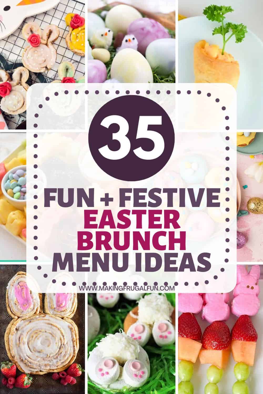 35 Easter Brunch Menu Ideas (Sweet and Savory)