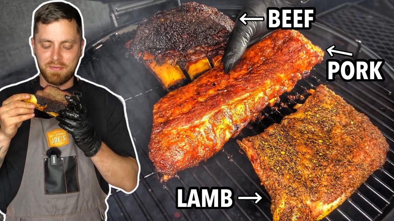 How to Smoke Beef, Lamb and Pork Ribs