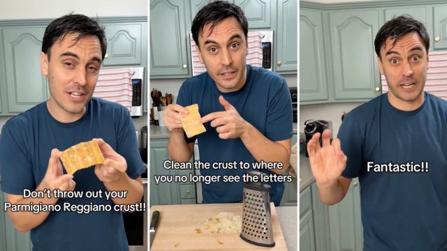 Chef shares money-saving idea for using leftover cheese ends instead of ...