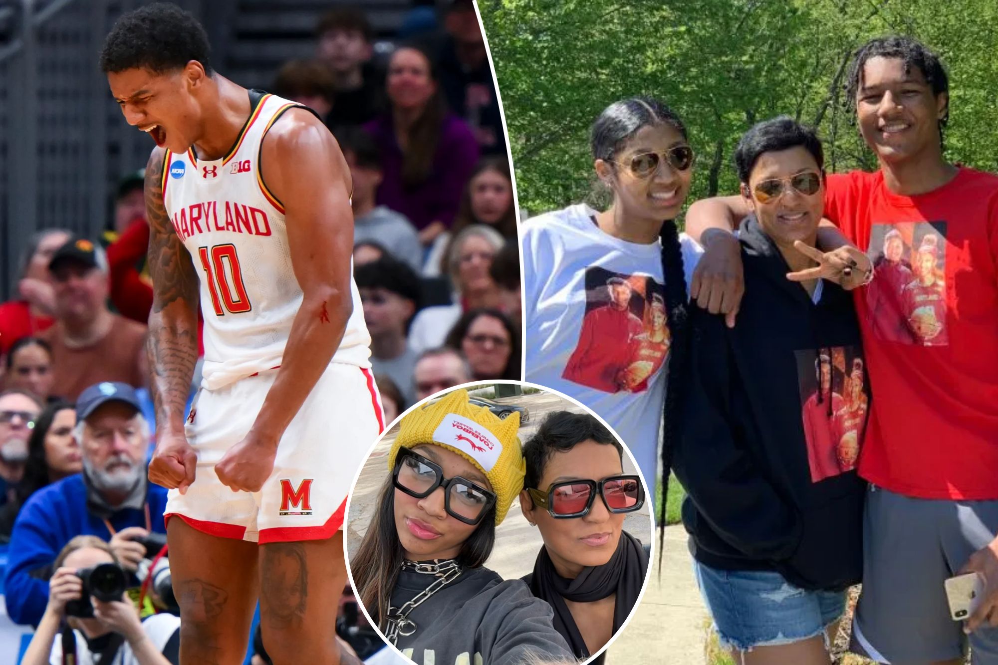 Angel Reese gives mom a shoutout as brother has stellar game in ...