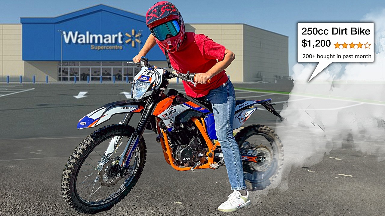 I Bought The World's Cheapest 250 at Walmart!
