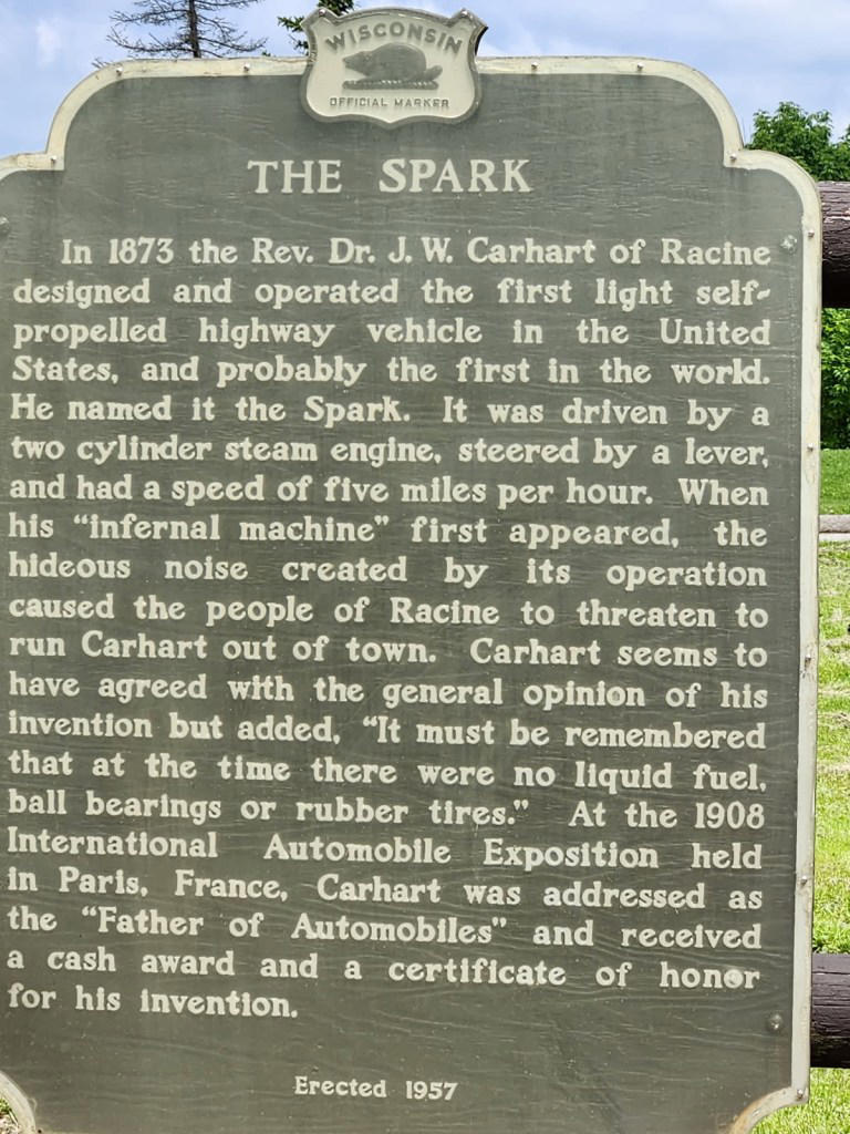 The Spark: America's 1st self-propelled highway vehicle led to ...