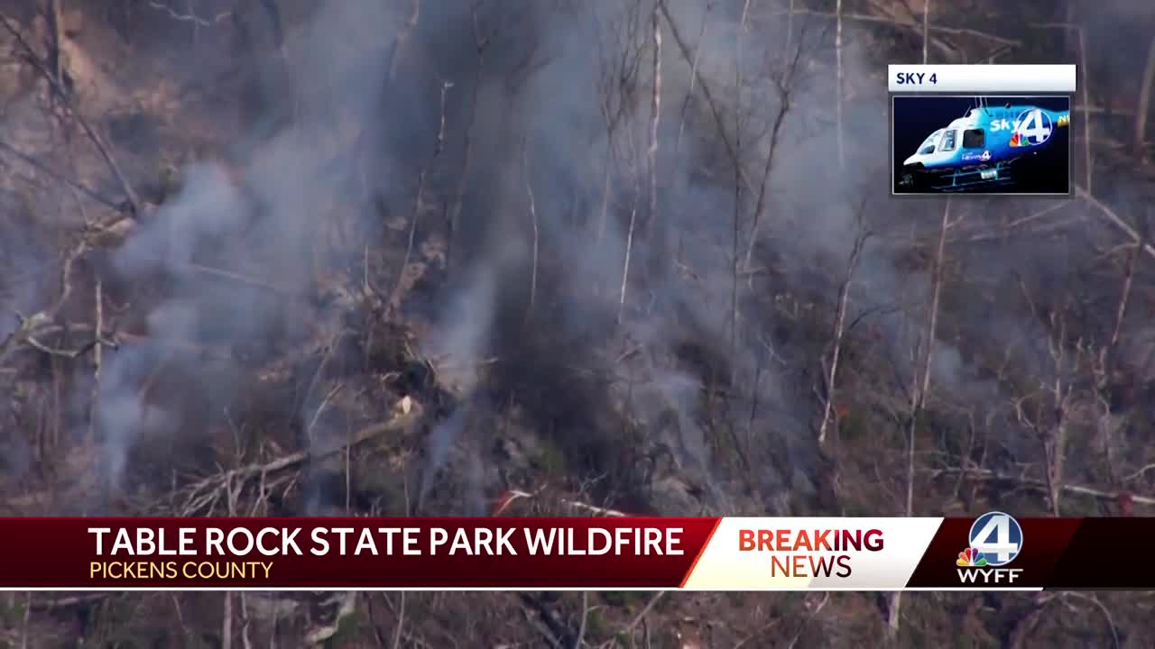 Table Rock State Park wildfire