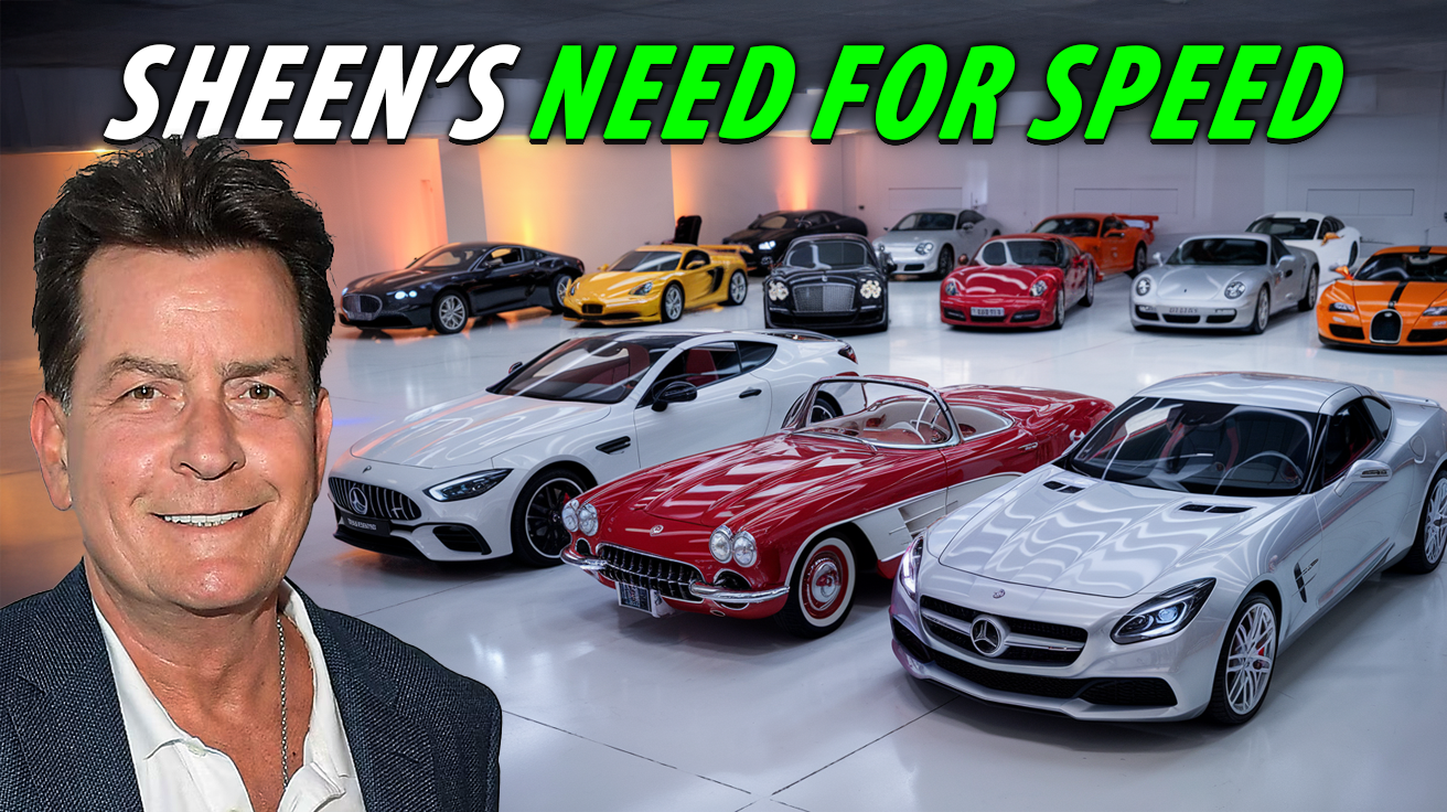 13 High-End Cars in Charlie Sheen's Collection You'll Want to Own