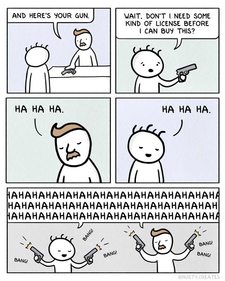 35 Hilarious Comics Taking Twists And Hard Left Turns From Bummer Party