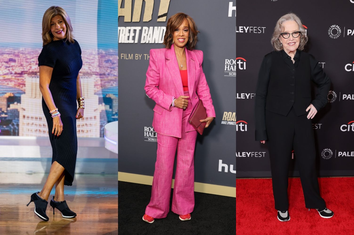 Gayle King and More Celebrities Wearing Sneex, Sara Blakely's Sneaker ...