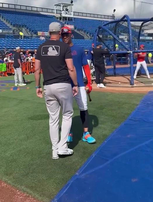 What Aaron Boone said to Juan Soto before Yankees-Mets game in first exchange since $765 million ...