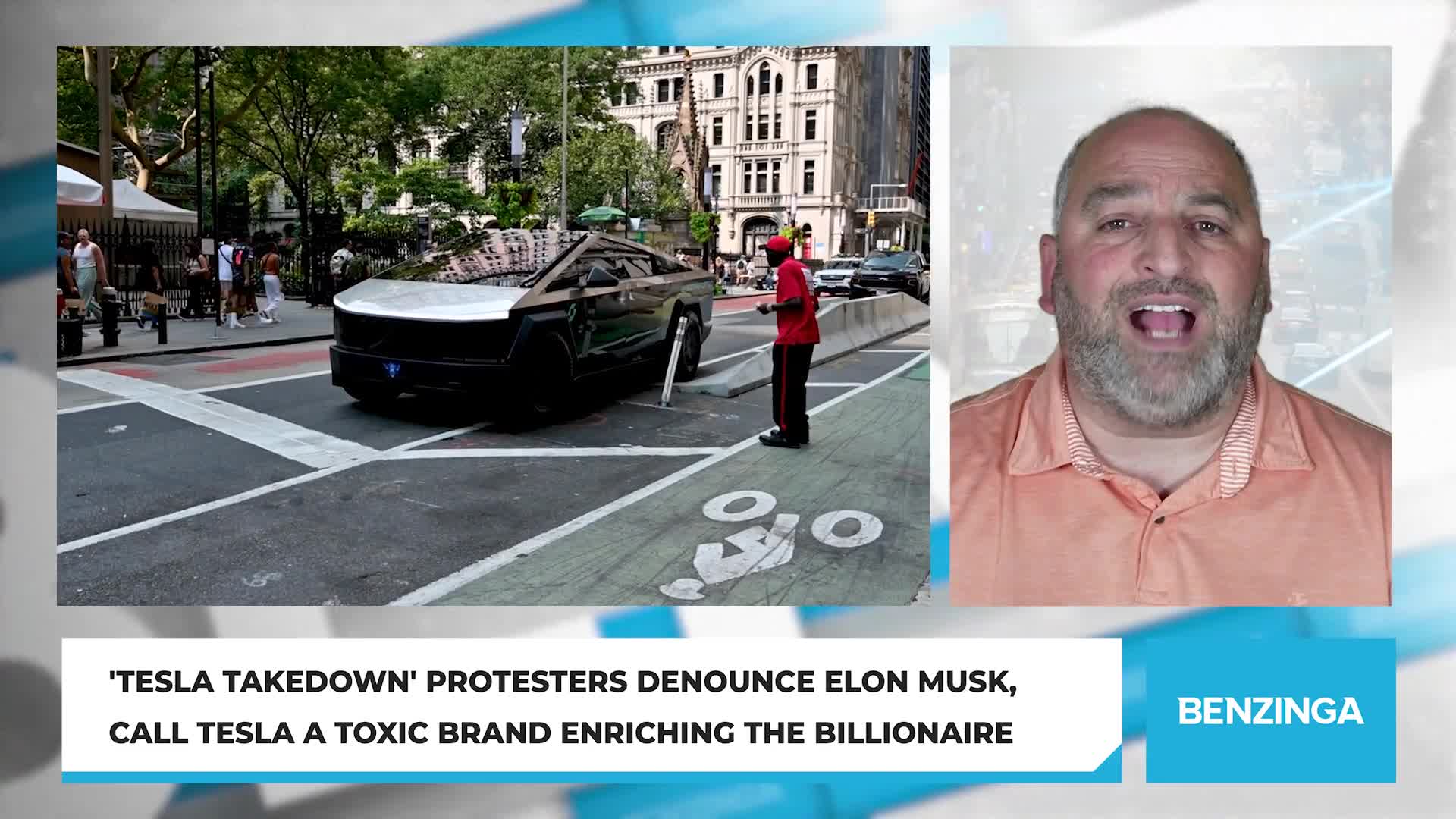 'Tesla Takedown' Protesters Denounce Elon Musk, Call Tesla A Toxic ...