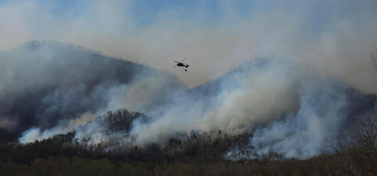 Evacuations issued in Upstate, western North Carolina due to wildfires
