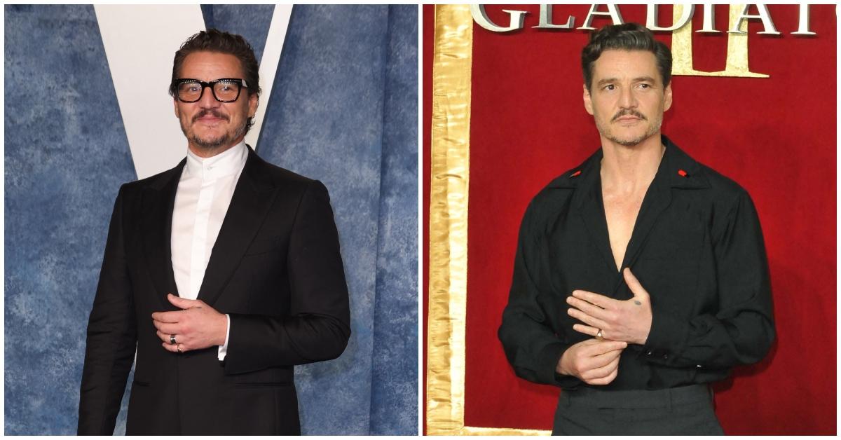 Pedro Pascal Has a Signature Red Carpet Pose To Help Him Combat His Anxiety