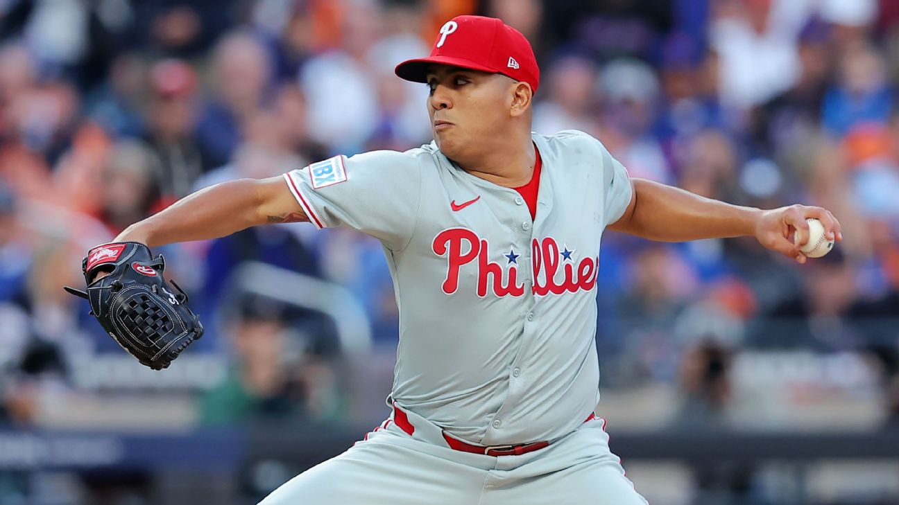 Phillies' Ranger Suarez to open season on IL with back soreness