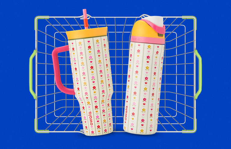 Owala Is Releasing A Line Of Floral Water Bottles Perfect For Spring