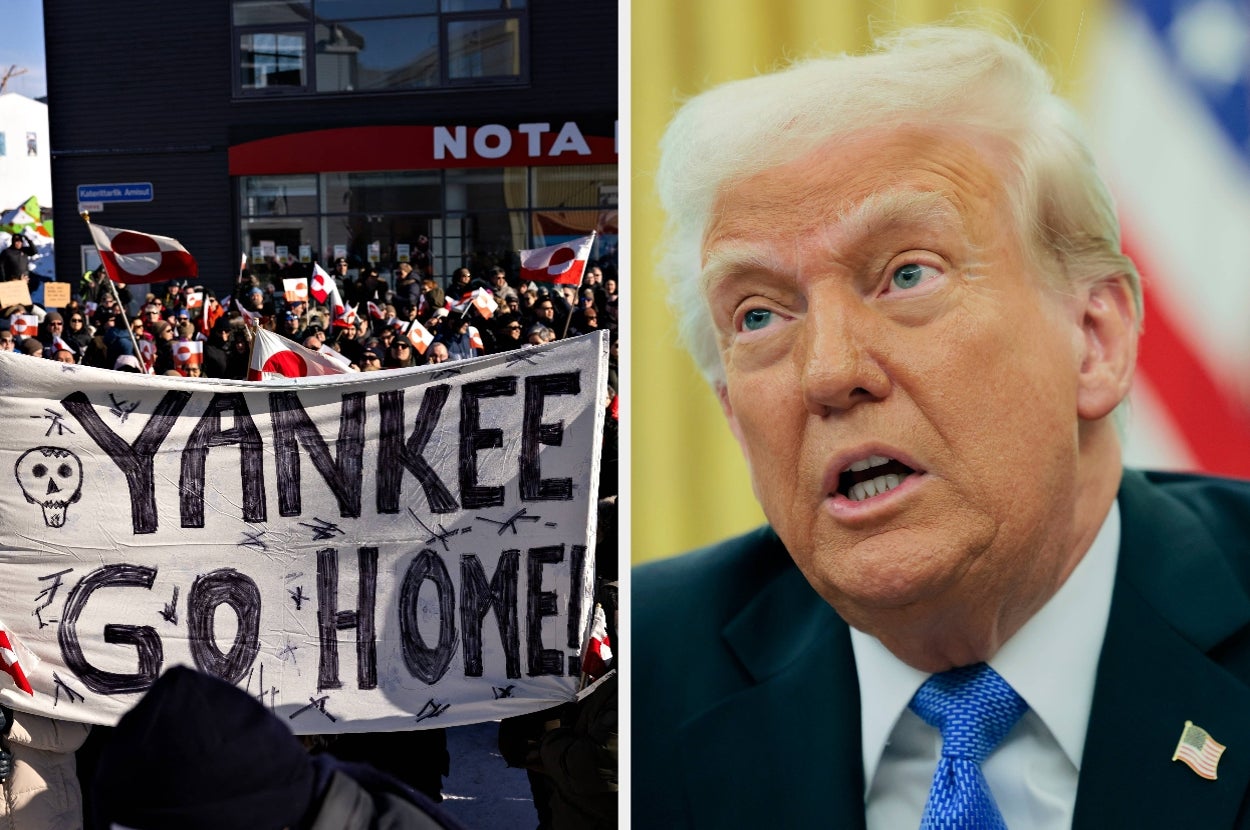 Greenlanders Made Their Own MAGA Hat And Acronym, And It's Going Viral