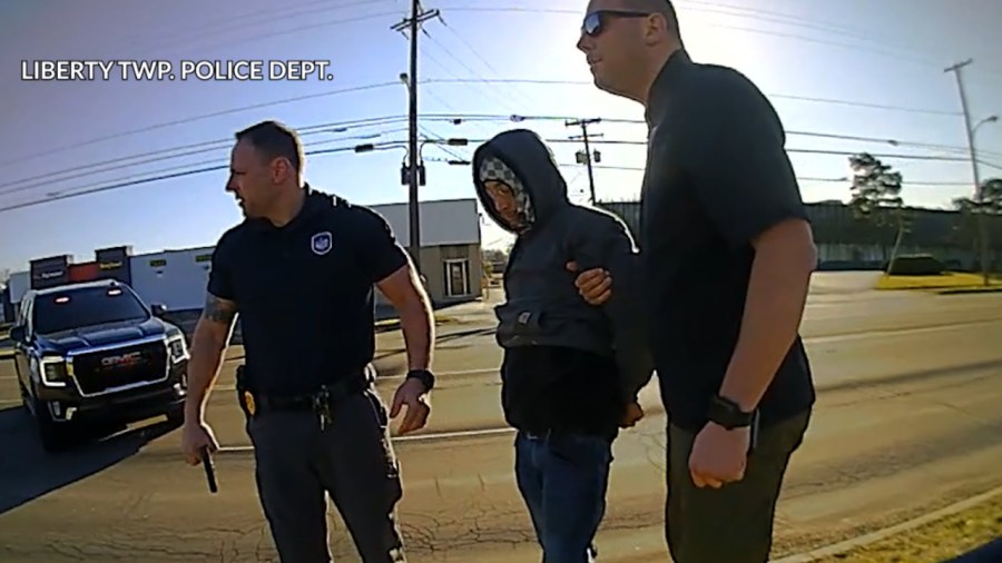 Man charged in Liberty bus stop shooting