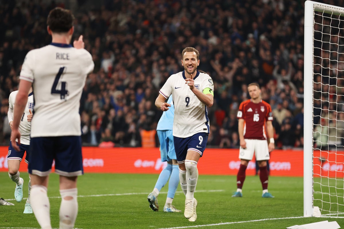 England v Latvia LIVE: Three Lions pull away from stubborn minnows late ...