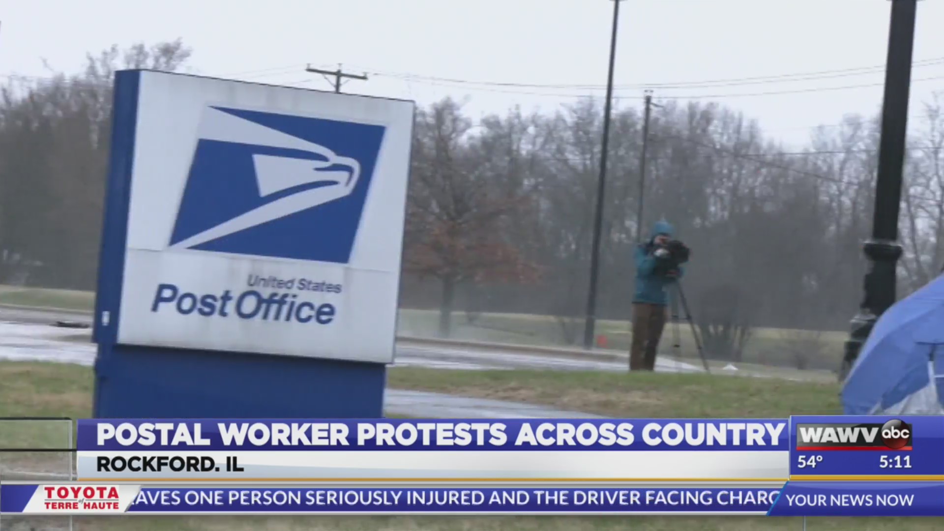 Postal Worker Protests Across Country