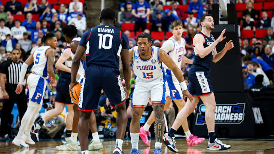 Photos from Florida Gators' Win Over UConn in NCAA Tournament