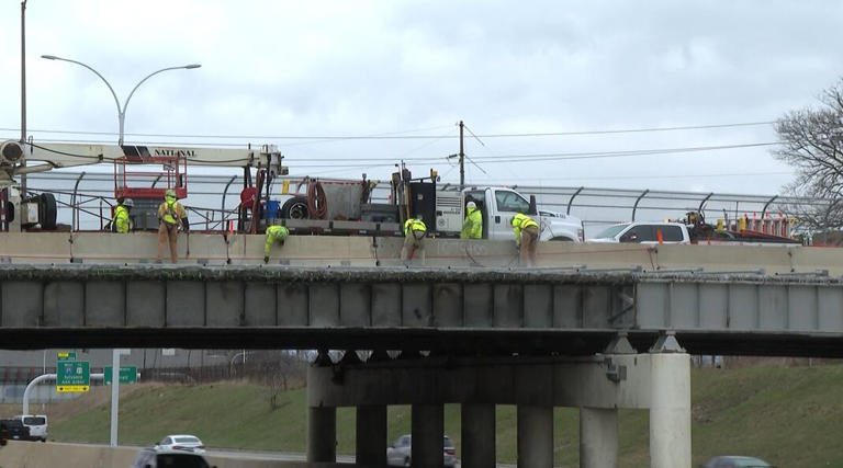 I-75 Detroit Ave. overpass reopens following weekend closure
