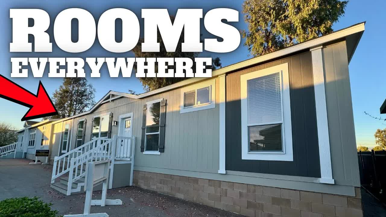 "GLE660G" by Clayton Homes | 3 Bed, 2 Bath Prefab House Tour