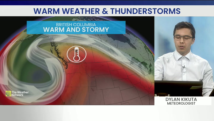 Thunder threat rises with the temperature in B.C.