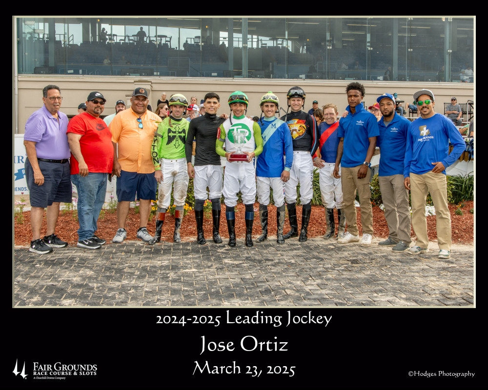 Jose Ortiz, Joe Sharp Net First Titles At Fair Grounds