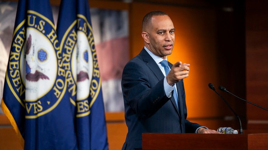 Jeffries calls for investigation of top Trump officials after bombshell ...