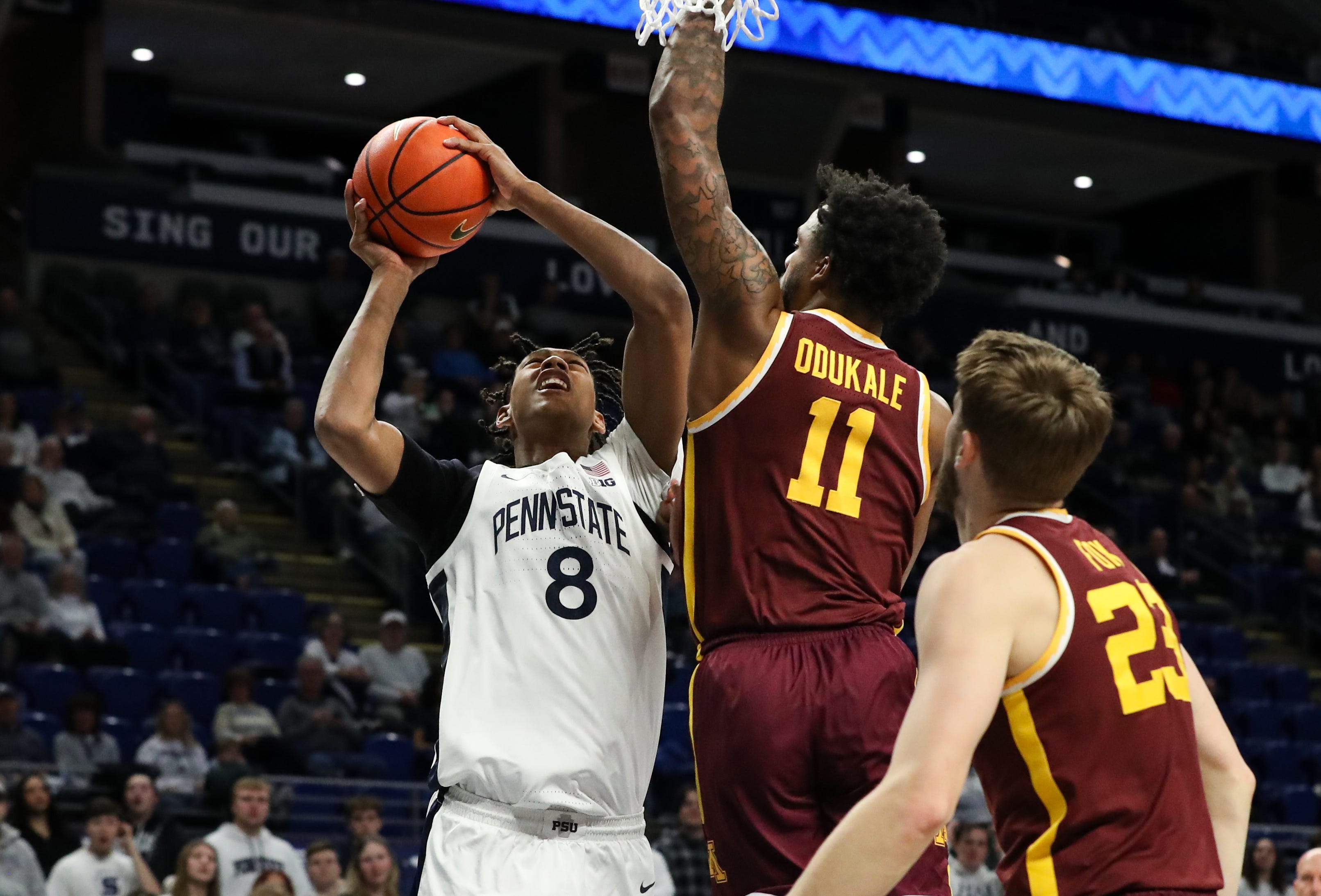 Penn State men's basketball freshman Miles Goodman enters NCAA transfer ...
