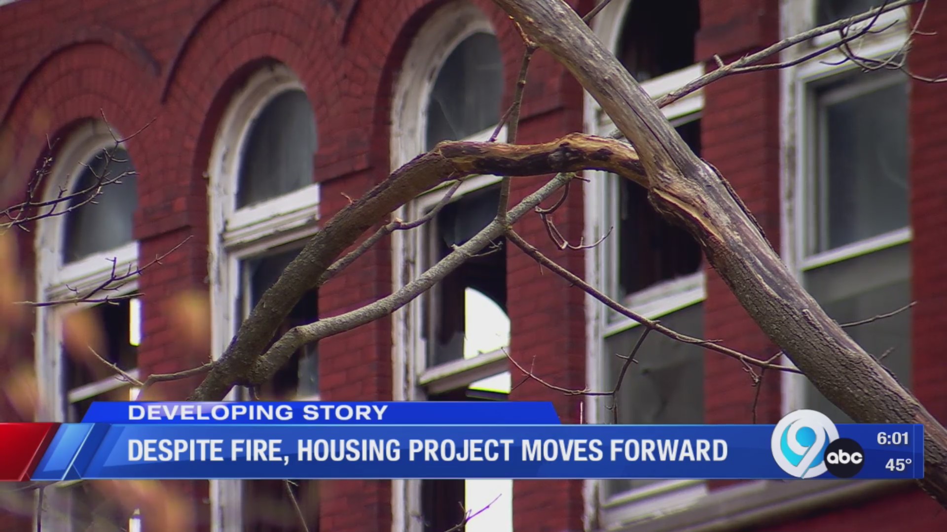 Despite fire, housing project moves forward