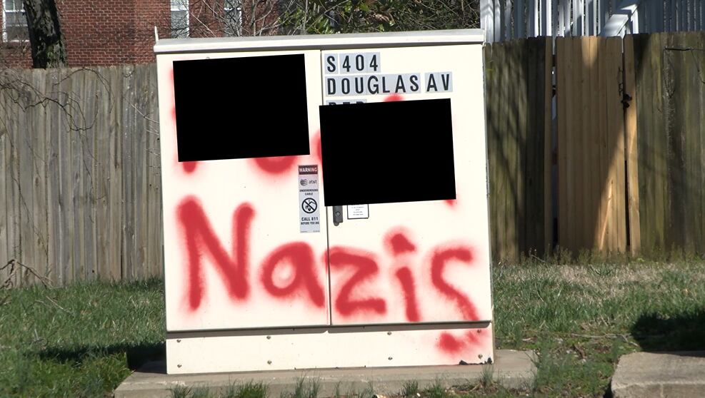 Anti-Nazi rhetoric appears across East Nashville, neighbors concerned