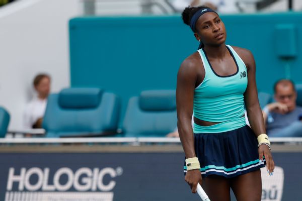 Coco Gauff among American women to fall in Miami Open 4th round