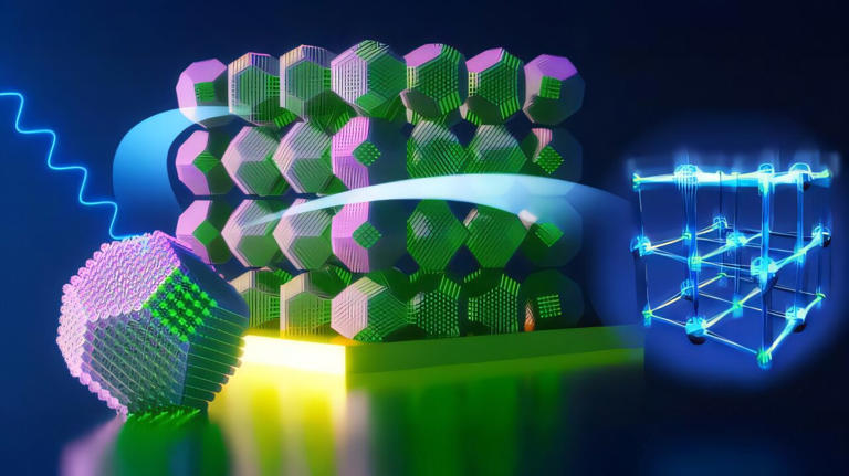 Light-induced symmetry changes in tiny crystals allow researchers to ...