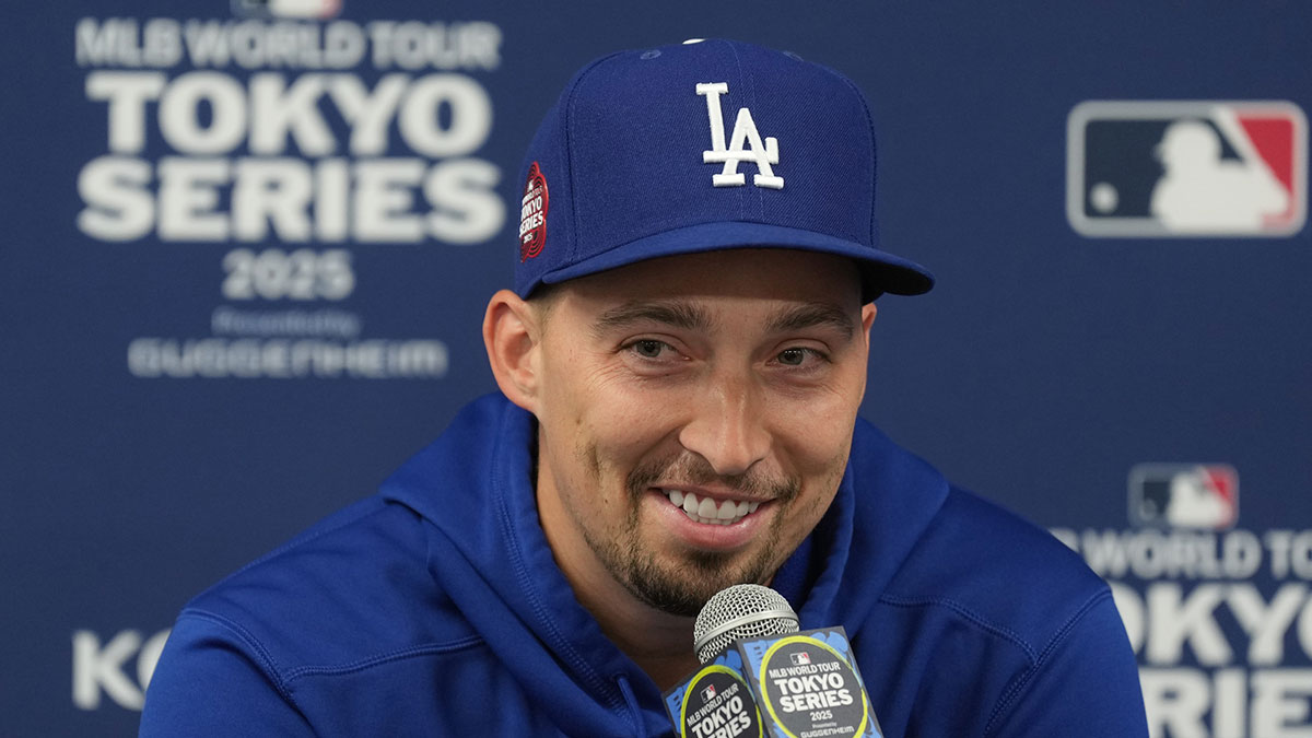 Dodgers pitcher Blake Snell catches Lakers game before flying to ...