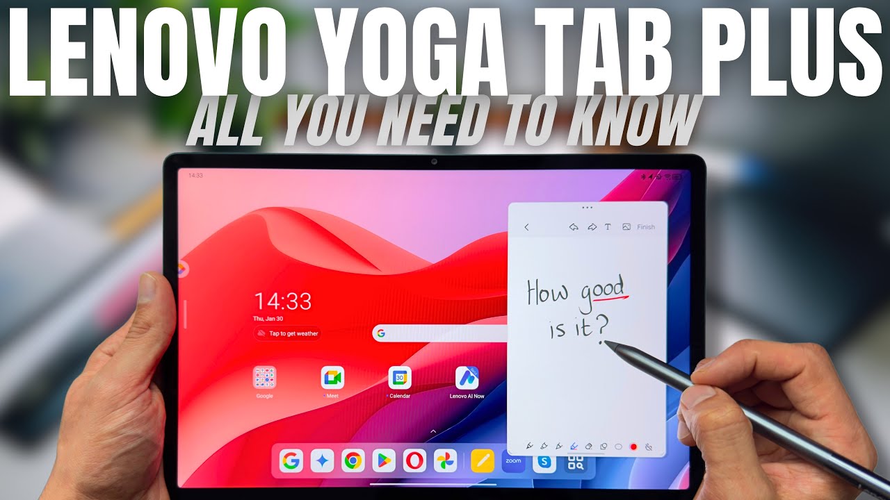 Lenovo Yoga Tab Plus – Is This the Ultimate Tablet or Just Hype?
