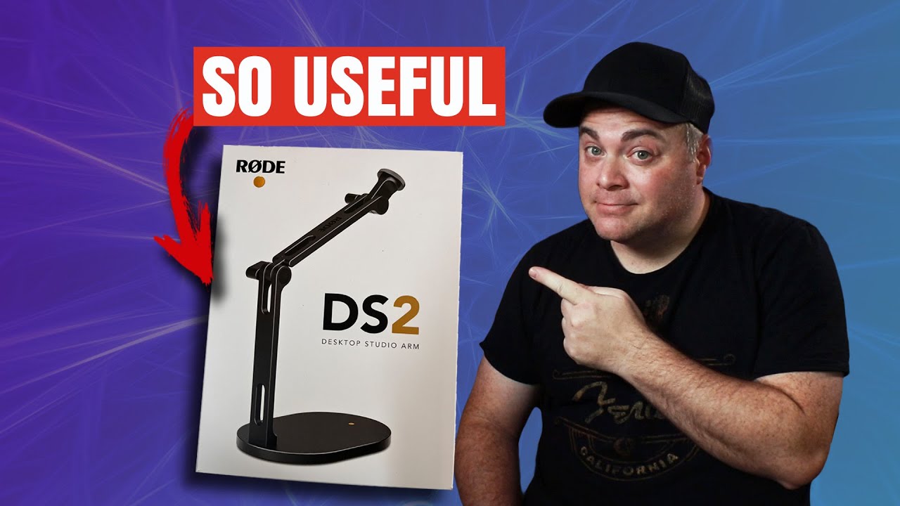 Rode DS2; Perfect Mic Stand for Musicians, Podcasters, & YouTubers