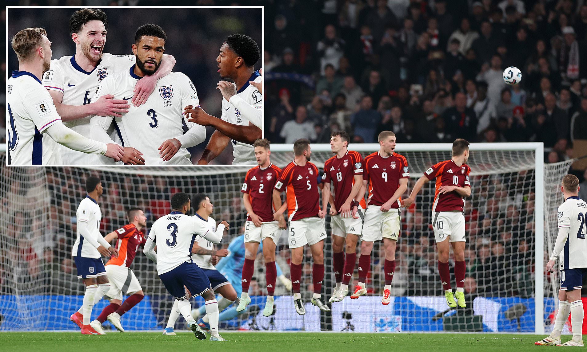 Fans try and guess why Reece James didn't celebrate after scoring his ...